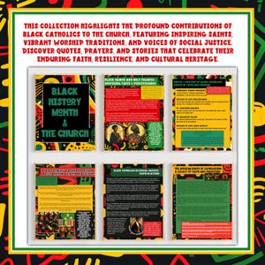 Black Catholic Heritage Bulletin Board | Saints, Traditions & Social ...