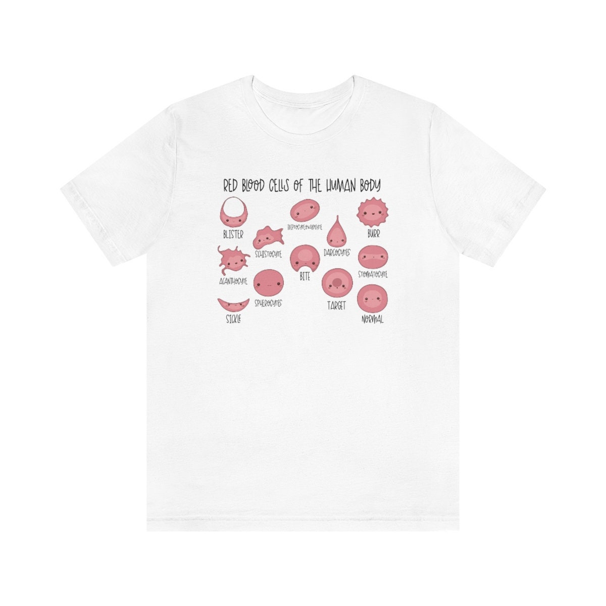 Red Blood Cells of the Human Body Shirt Funny Science - Etsy