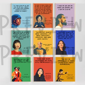 Heritage Month Quotes Bulletin Board Posters | Arab American, Hispanic ...