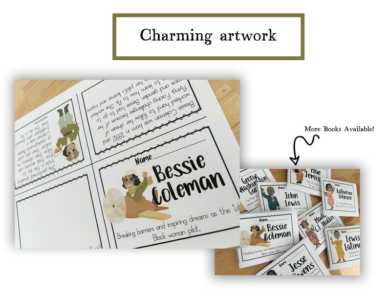 Black History Month Books | Mini Foldable Book Bundle | Informational ...