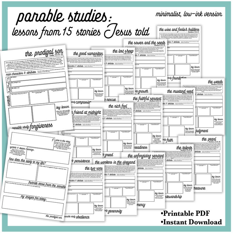 Parable - Etsy