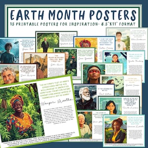 Earth Day Bulletin Board & Activity Bundle | April Earth Month Posters ...