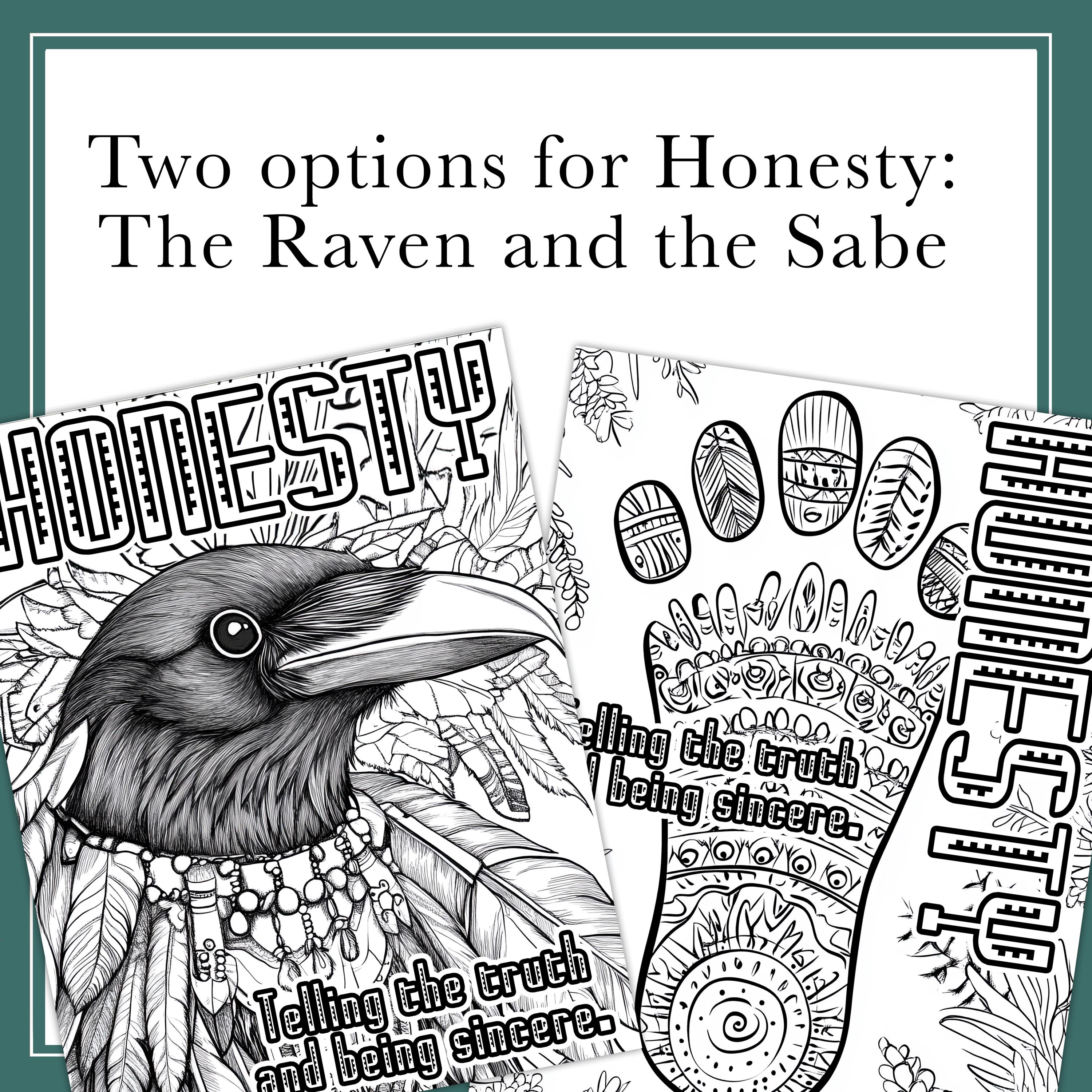 7 Sacred Teachings Coloring Pages | Indigenous Wisdom for Kids | Seven ...