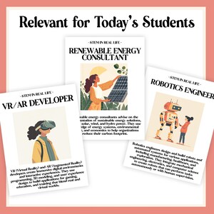 STEM Career Posters | Careers That Need Science, Technology ...