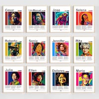 16 Hispanic Heritage Month Posters Inspirational Bulletin Board ...