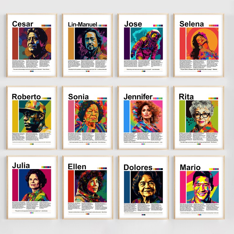 Hispanic Heritage Poster - Etsy