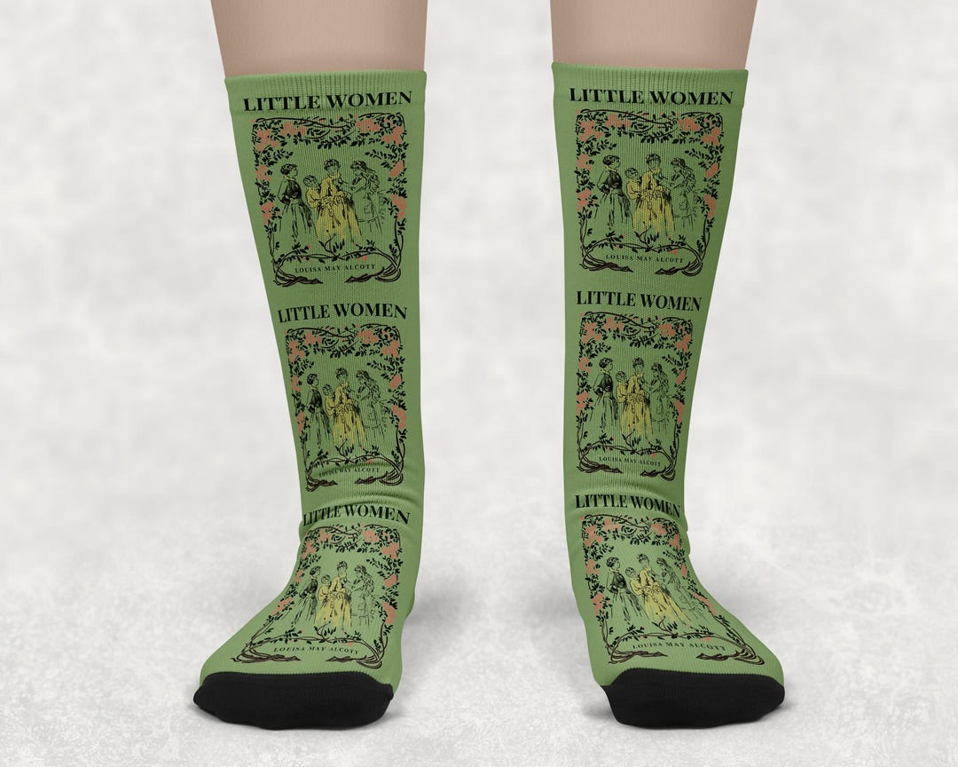 Little Women Socks | March Sisters Book Lover Gifts | Literary Gift for ...