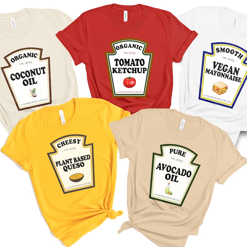 Condiment Shirt - Etsy