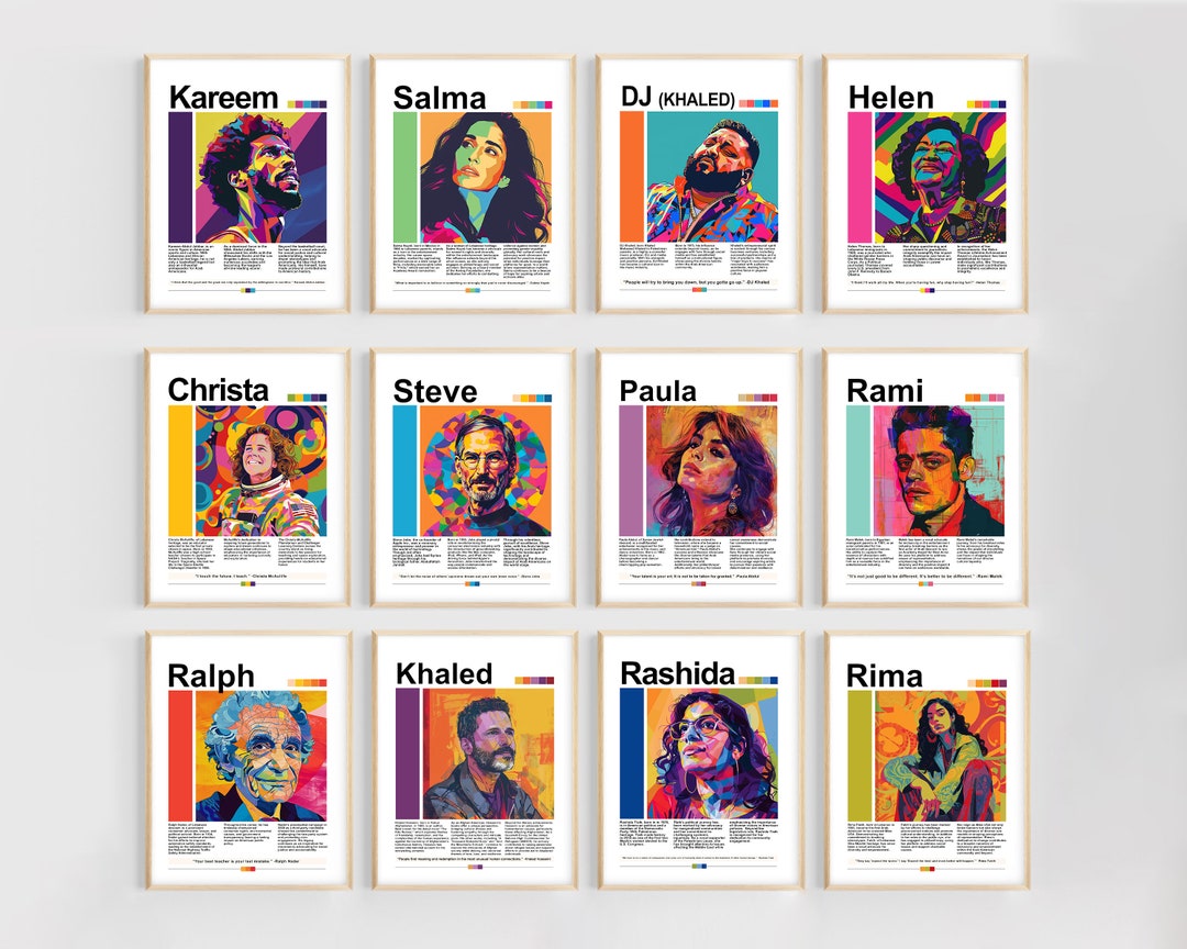 Arab American History Month Posters | Arab Americans Poster Set | Arab ...