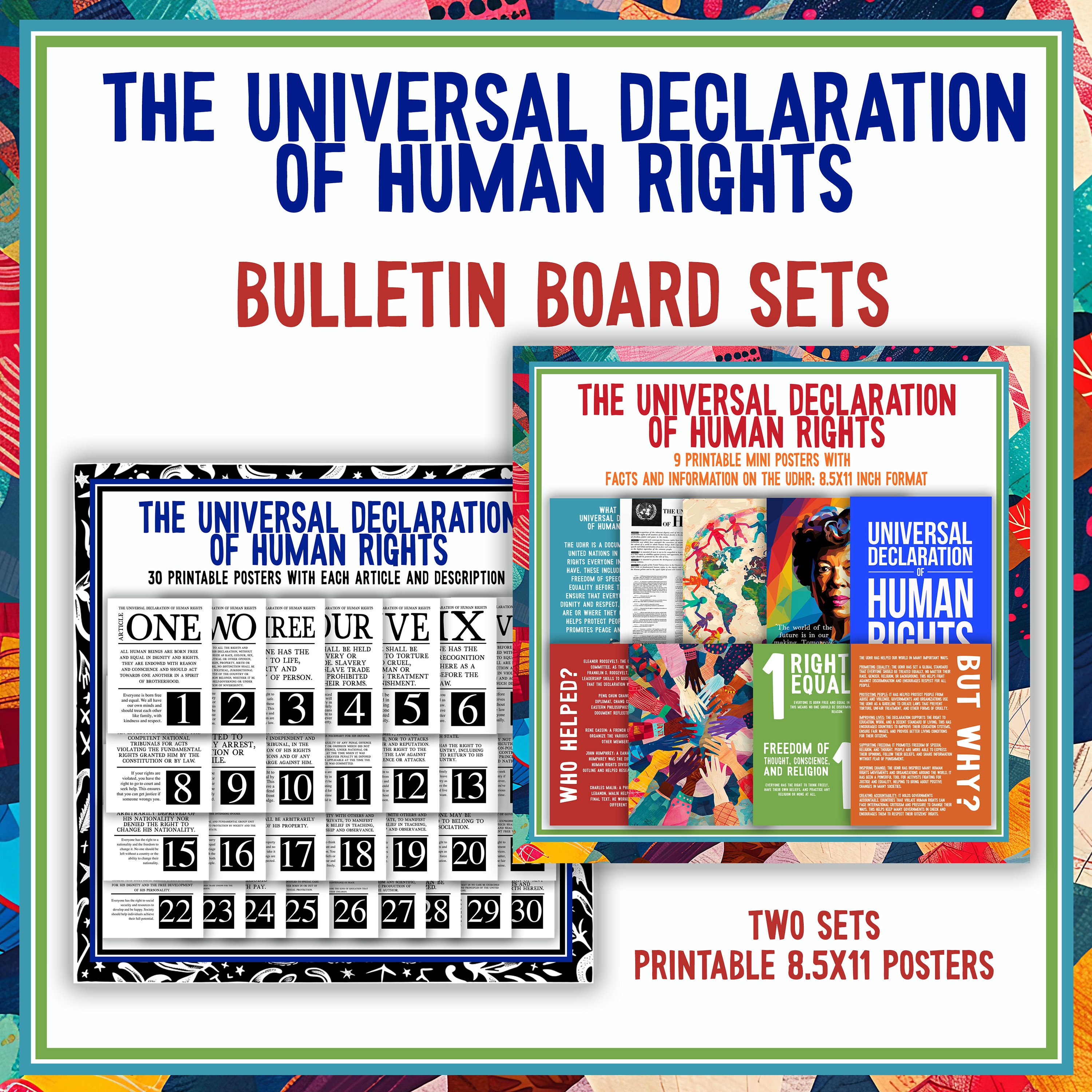 Universal Declaration Of Human Rights Poster Google 2,925 Universal