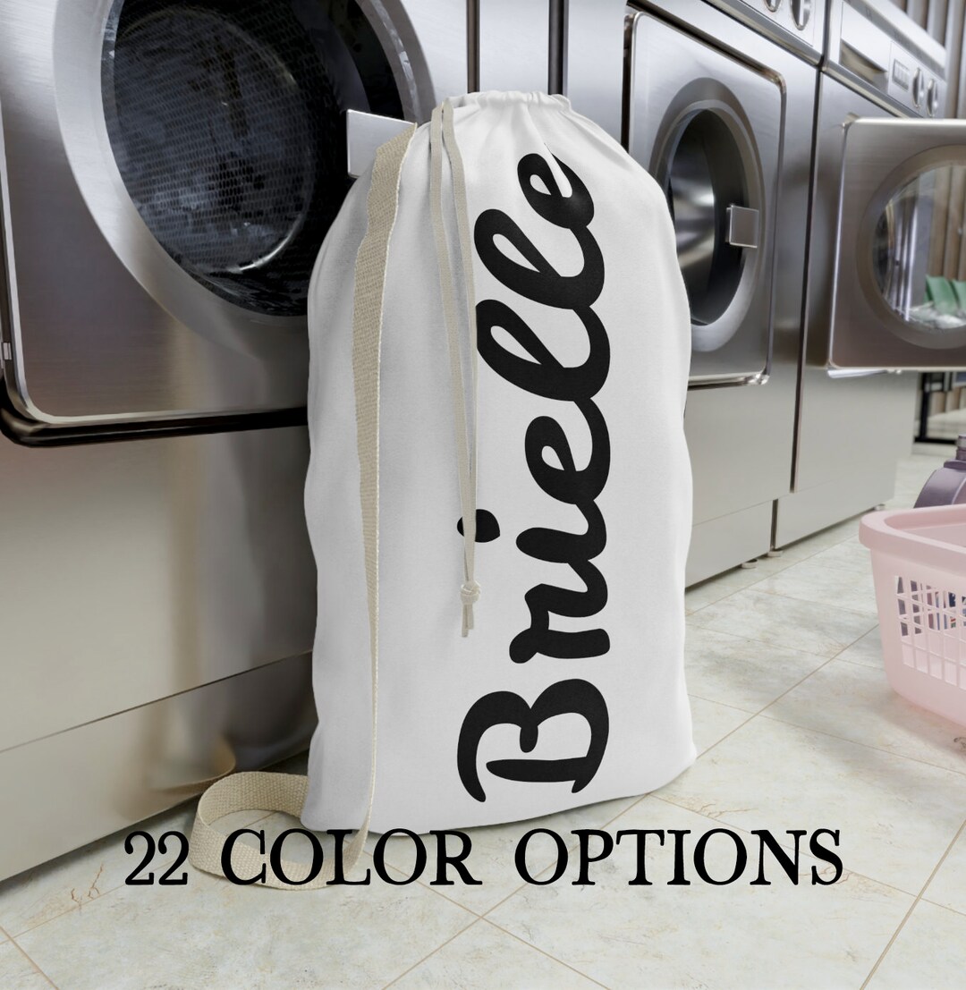 Personalized Laundry Bag | Custom Laundry Bags | College Dorm Rooms ...