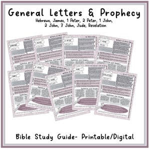 Bible Book Summary Guide | Printable Women's Bible Study Tool ...