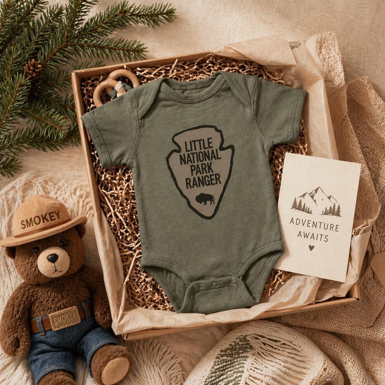 National Park Baby | Little National Park Ranger Bodysuit | National ...