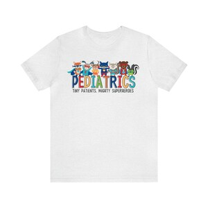 Pediatrics Shirt | Pediatric Nurse Shirt | Cute Pediatrician Superhero ...
