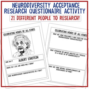 Neurodiversity Awareness Month Posters | Autism Acceptance Bulletin ...