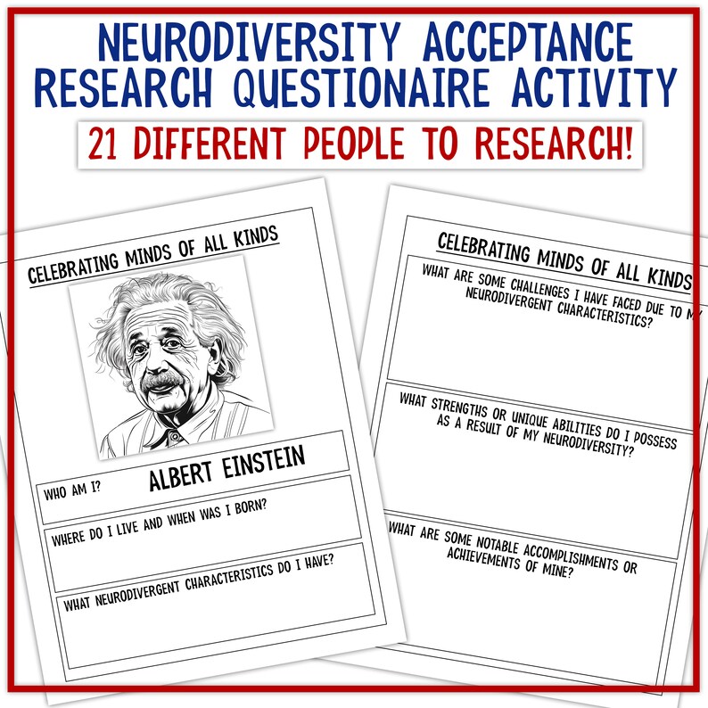 Neurodiversity Awareness Month Posters | Autism Acceptance Bulletin ...