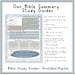 Bible Book Summary Guide | Printable Bible Books Student Summary ...