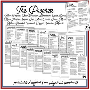 Bible Book Summary Guide | Printable Books of the Bible Study Guide ...