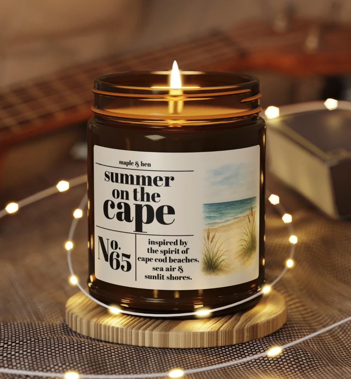 Summer on the Cape Candle | Coastal New England Gift for Beach Lovers ...