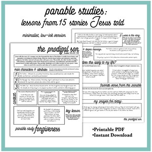 Digital Bible Study Essentials Bundle | Verse Mapping, Character Study ...