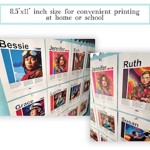 Women's History Month Bulletin Board | Women in History Posters ...