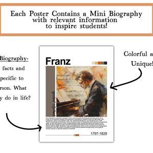 Music Composers Posters | Musical Composer Bulletin Board Poster Set ...