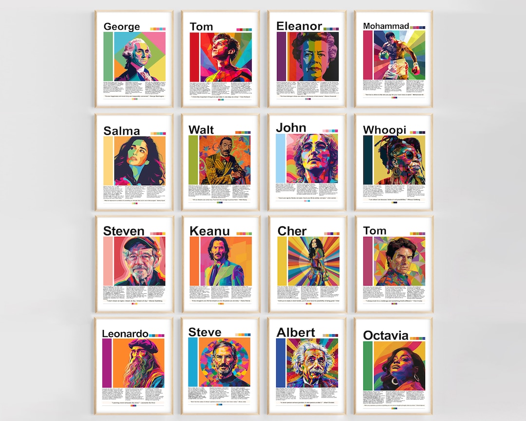 Dyslexia Awareness Month Bulletin Board Posters | Famous People ...