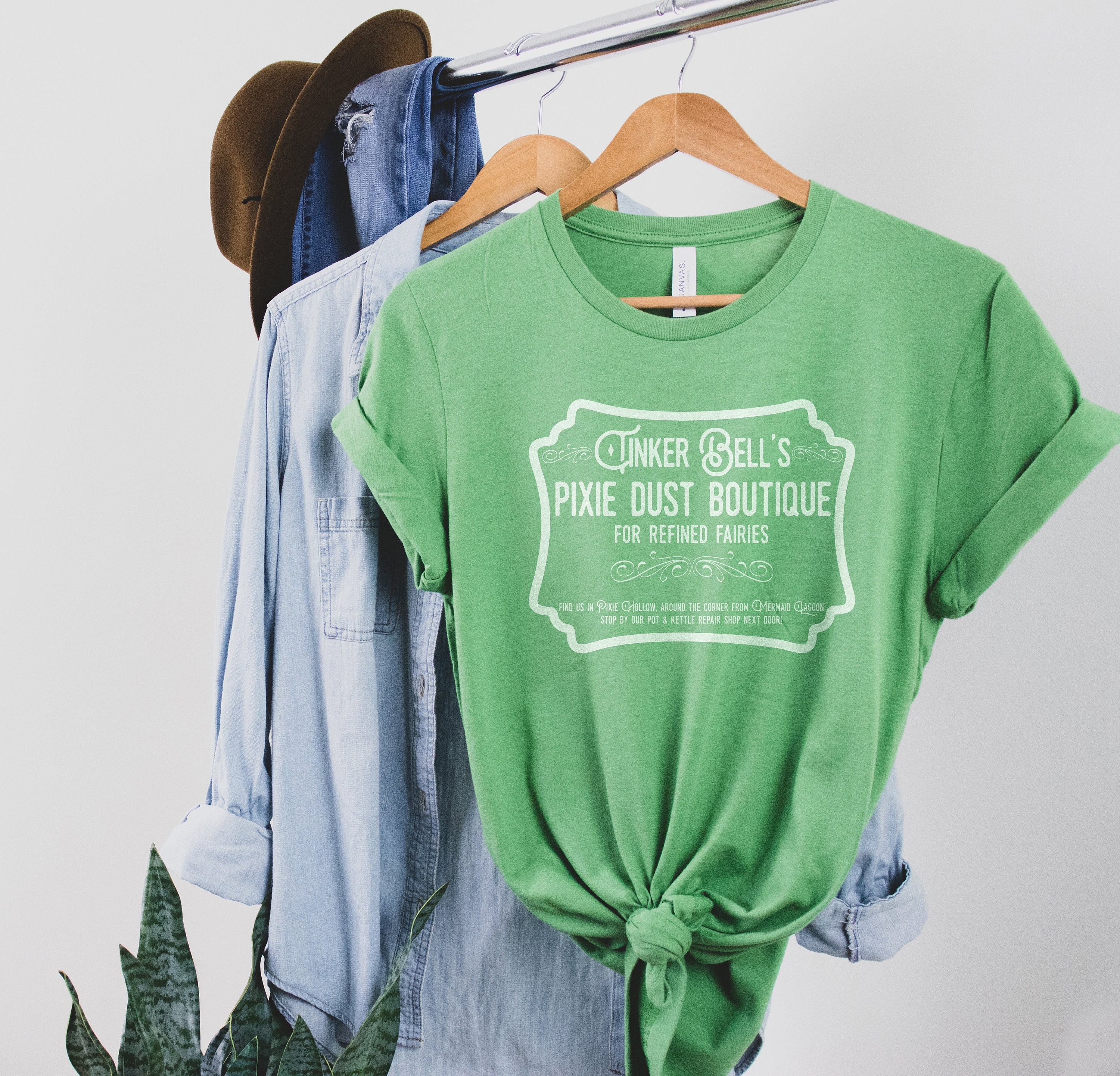 Tinker Bell Shirt Tinkerbell's Pixie Dust Boutique | Etsy