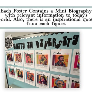 Arab American History Month Posters | Arab Americans Poster Set | Arab ...