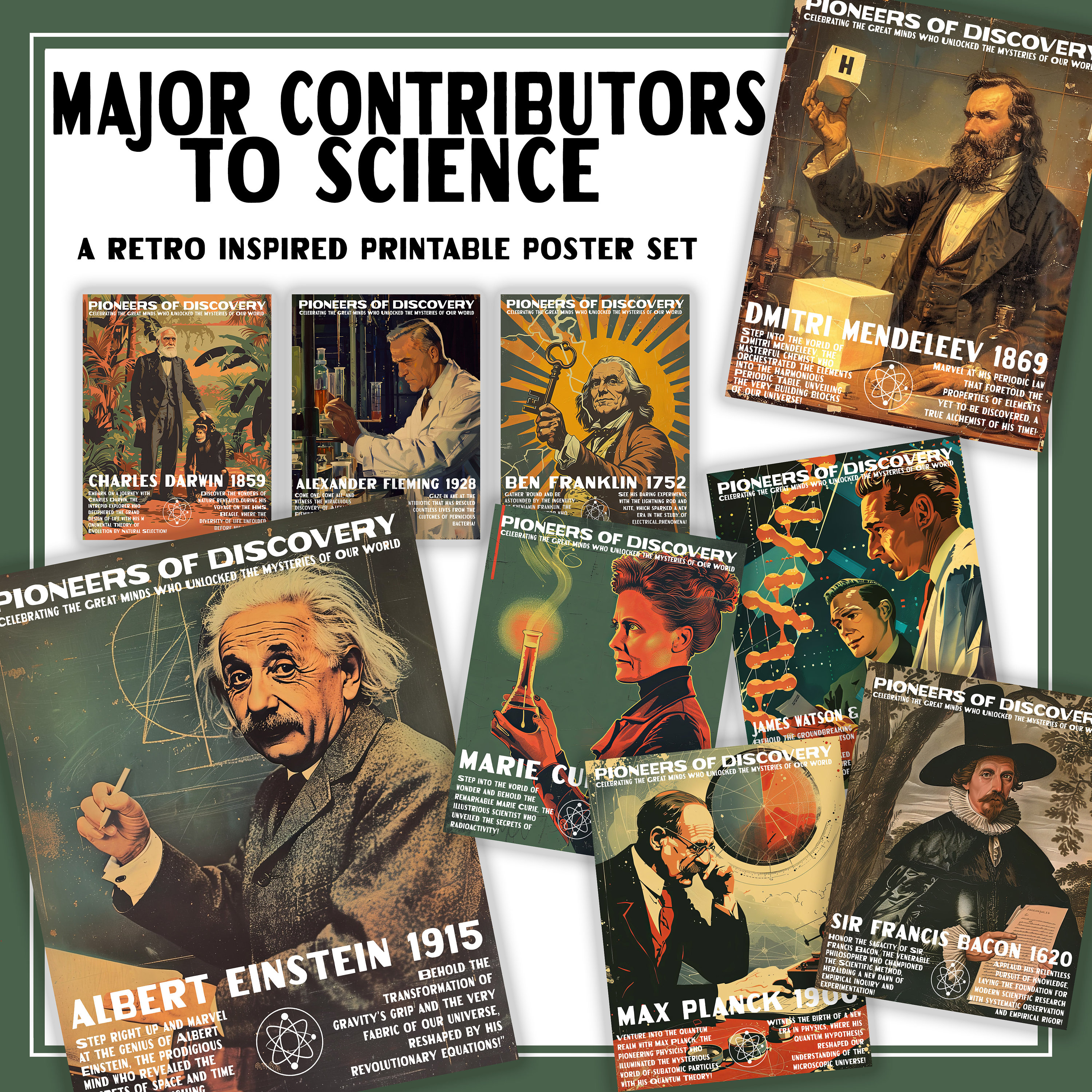 Science Bulletin Board | Middle School Science Teacher Posters ...