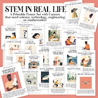 STEM Classroom Decor Bundle Posters STEM Bulletin Board Classroom Ideas ...