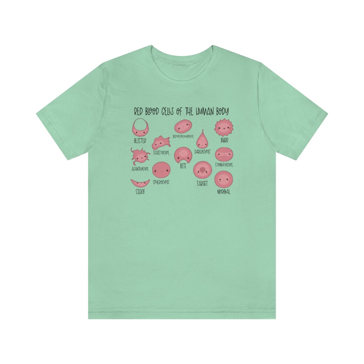 Red Blood Cells of the Human Body Shirt Funny Science - Etsy
