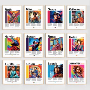 Women's History Month Bulletin Board Set Posters | International Women ...