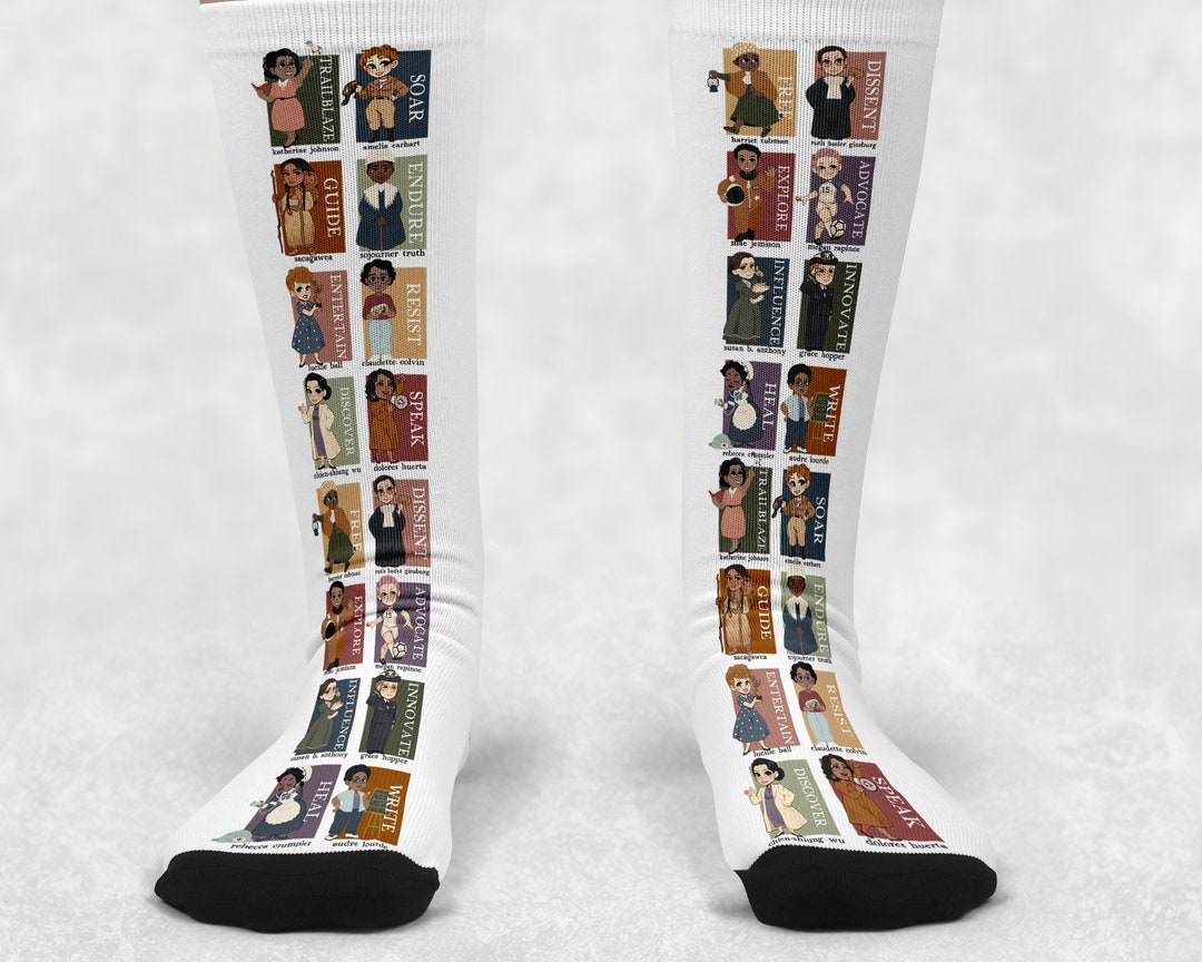 Inspirational Women Socks | Strong Woman Empowered Feminist Gift ...