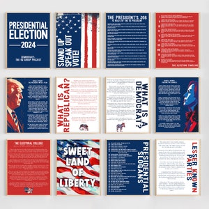 2024 Election Bulletin Board | High School Middle School Social Studies ...