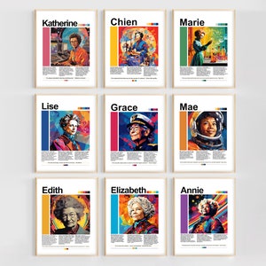 Women's History Month Bulletin Board Set Posters | International Women ...