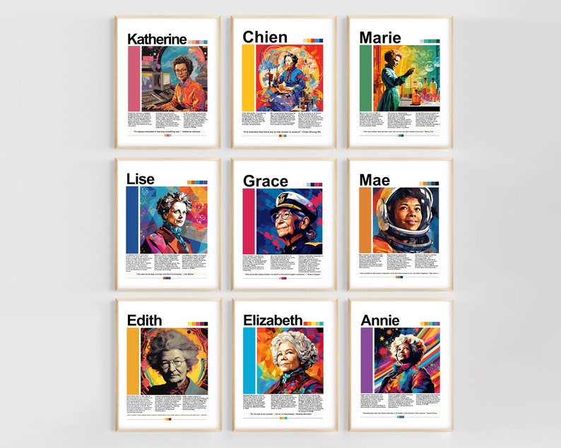 Women's History Month Bulletin Board Set Posters | International Women ...