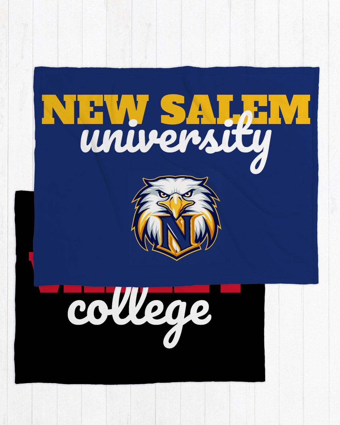 Dorm Room Blanket | Custom School Stadium Blanket | Gift for Mom ...