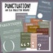 English Posters | Punctuation ELA Bulletin Board | Set of 12 Digital ...