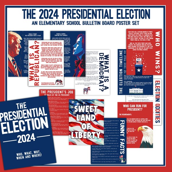 Election Bulletin Board 2024 - Etsy