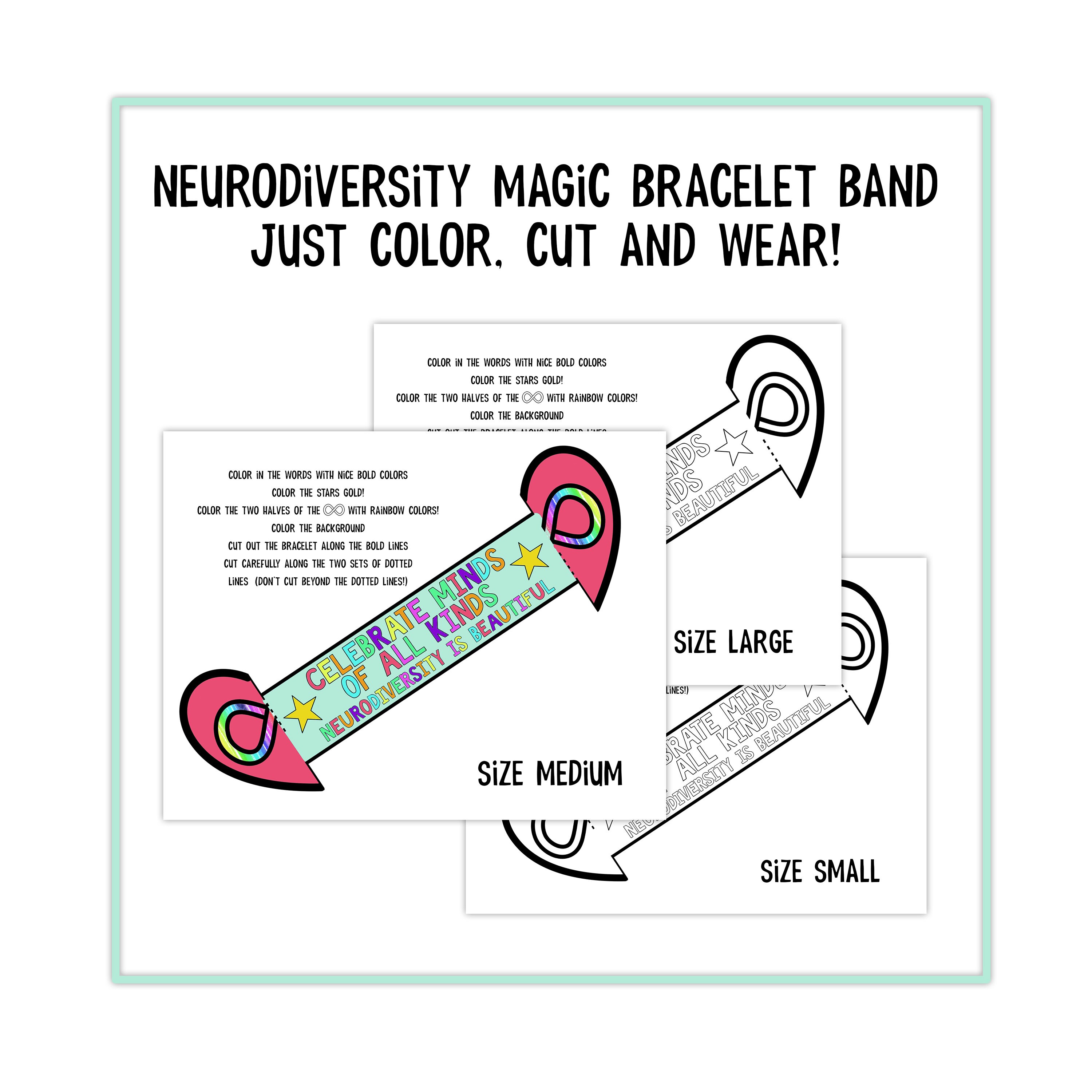 Neurodiversity Awareness Month Project Neurodivergent Celebration Magic ...