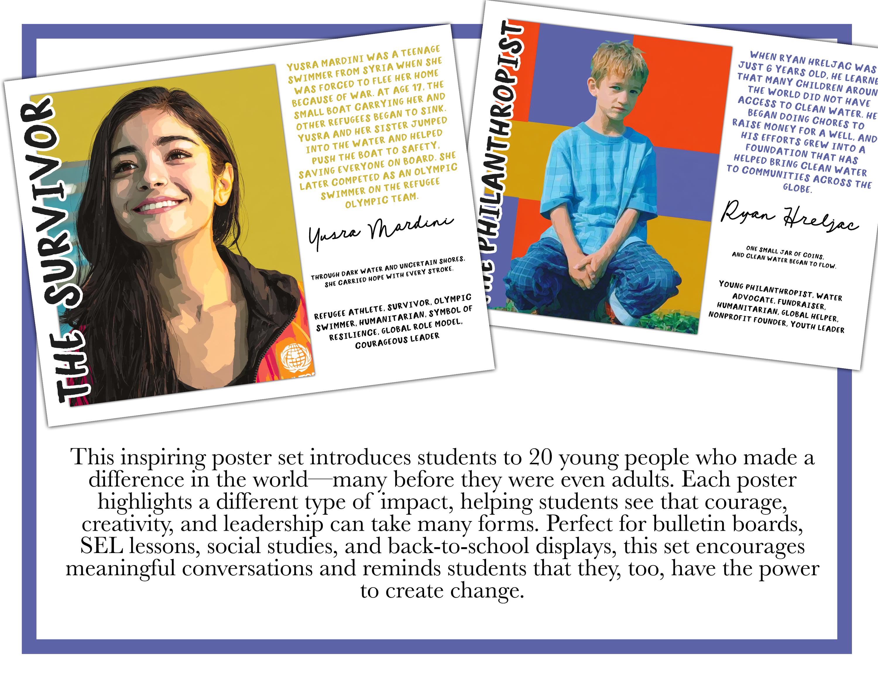Young Changemakers Bulletin Board | 20 Kids Who Changed the World ...