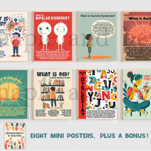 Neurodiversity Awareness Month Posters | Autism Acceptance Bulletin ...