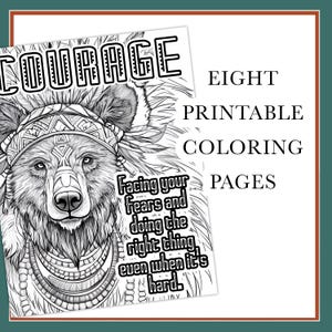 7 Sacred Teachings Coloring Pages | Indigenous Wisdom for Kids | Seven ...