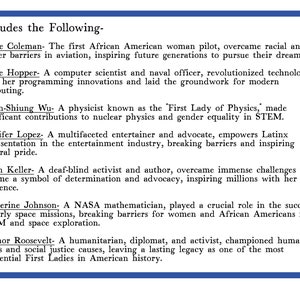 Women's History Bulletin Board Set 2 | Women's Month Poster and ...