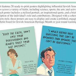 Jewish American Heritage Month Bulletin Board | May Jewish History ...