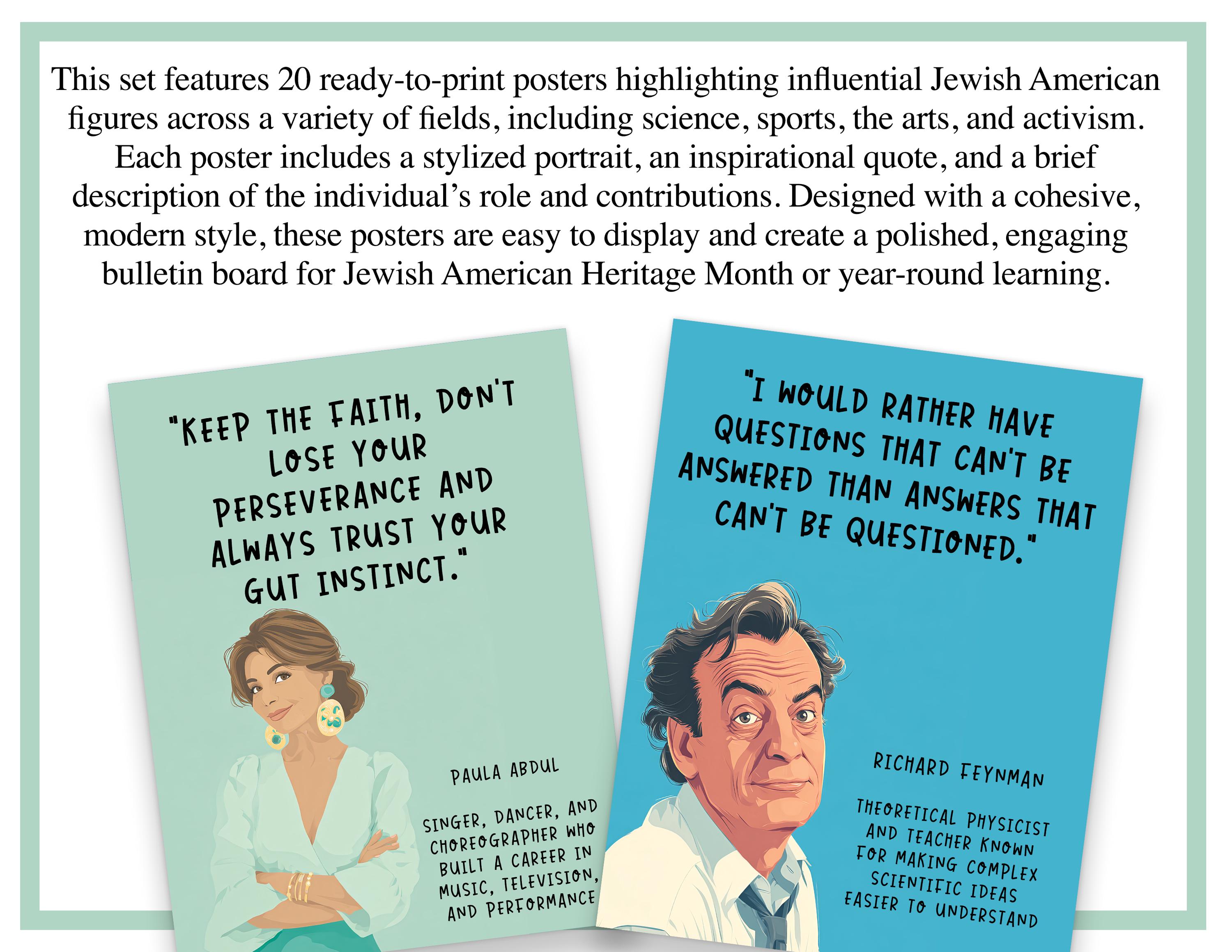 Jewish American Heritage Month Bulletin Board | May Jewish History ...