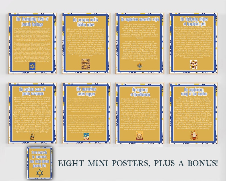 Jewish American Heritage Month Bulletin Board Set | Jewish History and ...
