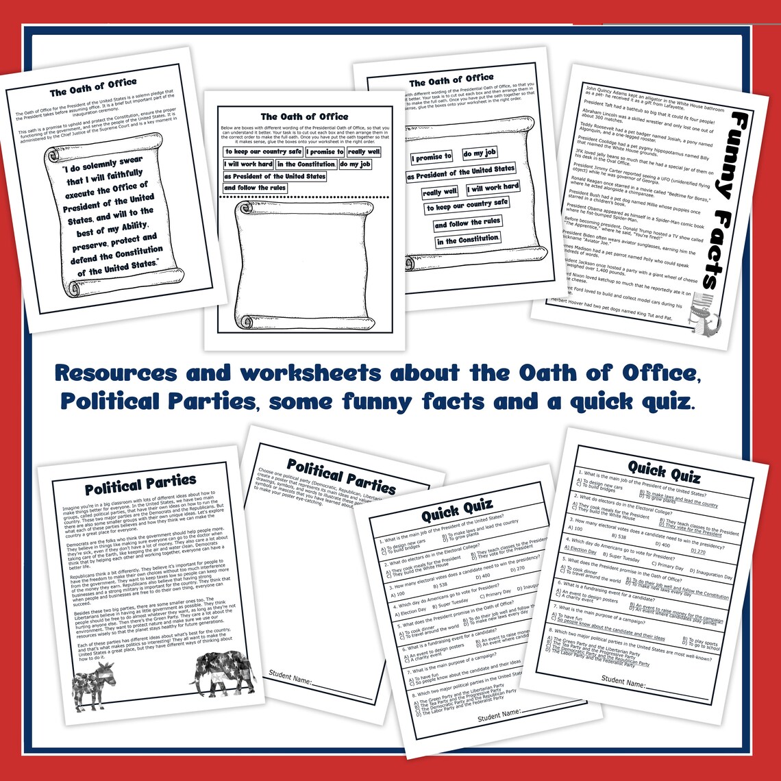 Presidential Election Day & Electoral Process | Elementary US President ...
