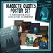 Shakespeare Macbeth Posters English Literature Bulletin Board Poster ...